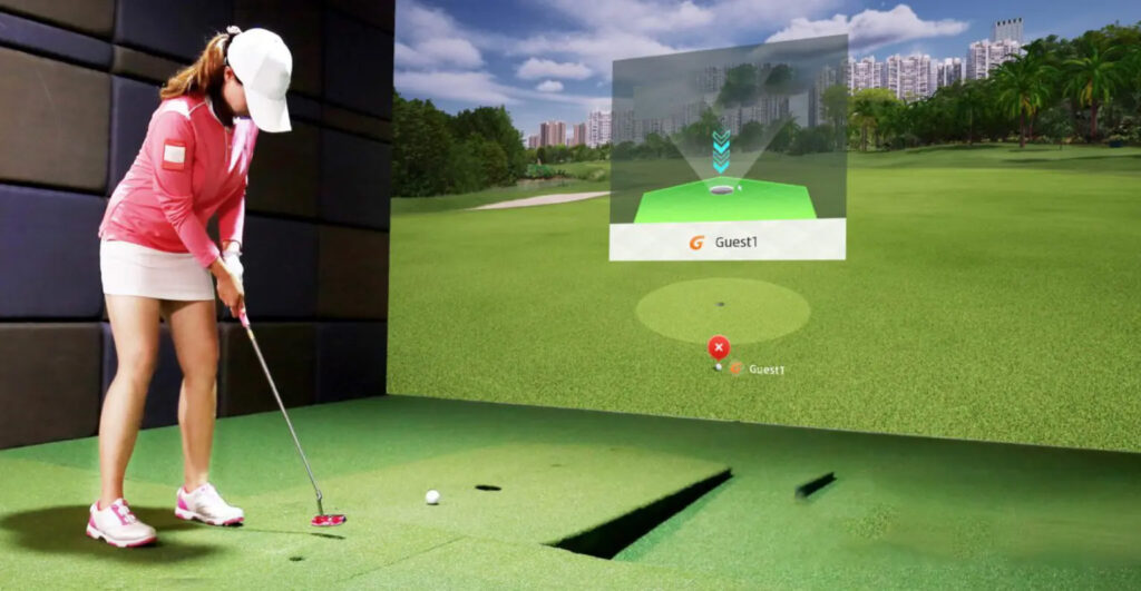 奢華高爾夫球模擬器｜魔球高爾夫Venom Golf